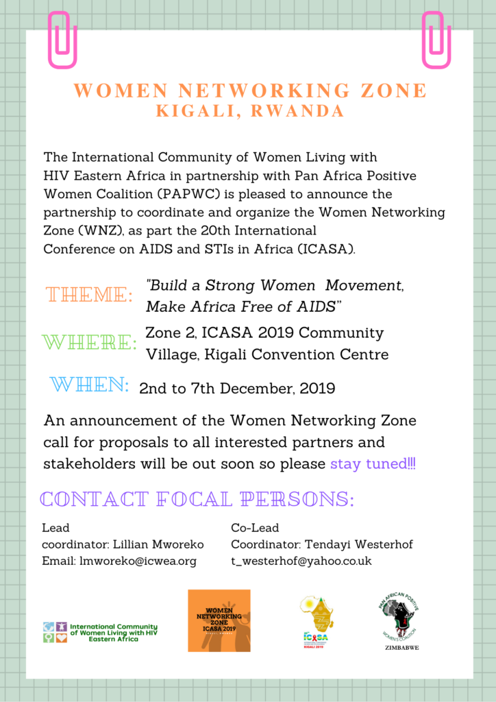 Women Networking Zone – International Community of Women living with ...